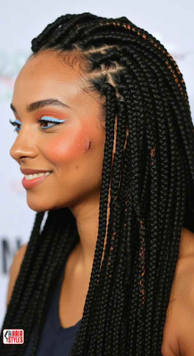 4. Knotless Box Braids | Box Braids Hairstyle: A Timeless Elegance In ...