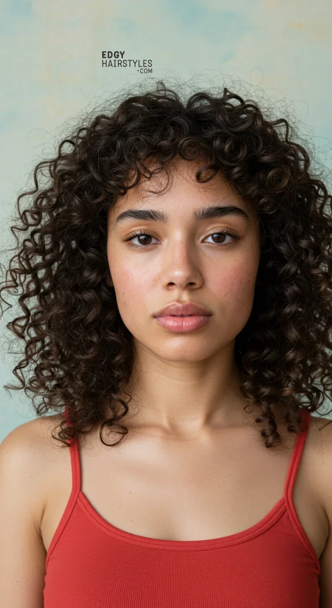 2. Curly Mini Mullet | 6 Mini Mullet Haircuts To Inspire Your Semi ...