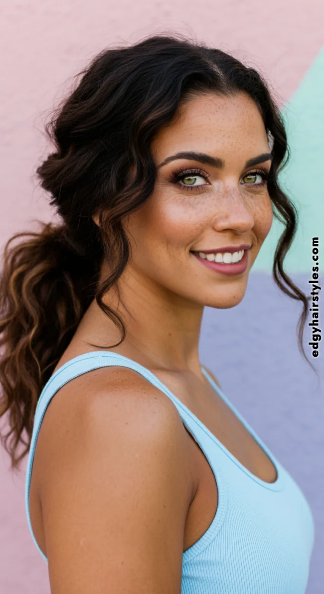 3. Low Textured Ponytail | Ponytail Hairstyles: Elevate Your Look With ...