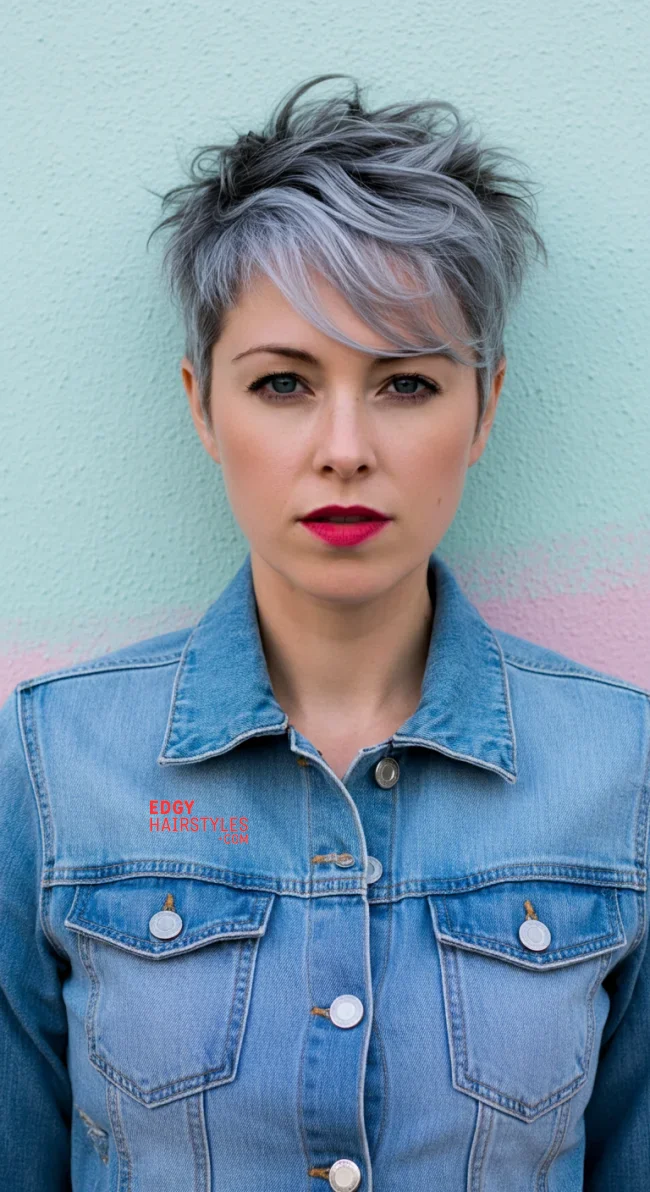 8. Textured Long Pixie with Wispy Bangs | 8 Best Long Pixie Cuts: A ...