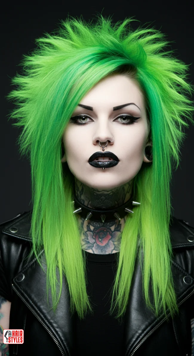 9. Bold Color Wolf Cut | Wolf Cut: A Fierce Trend Every Woman Desires ...